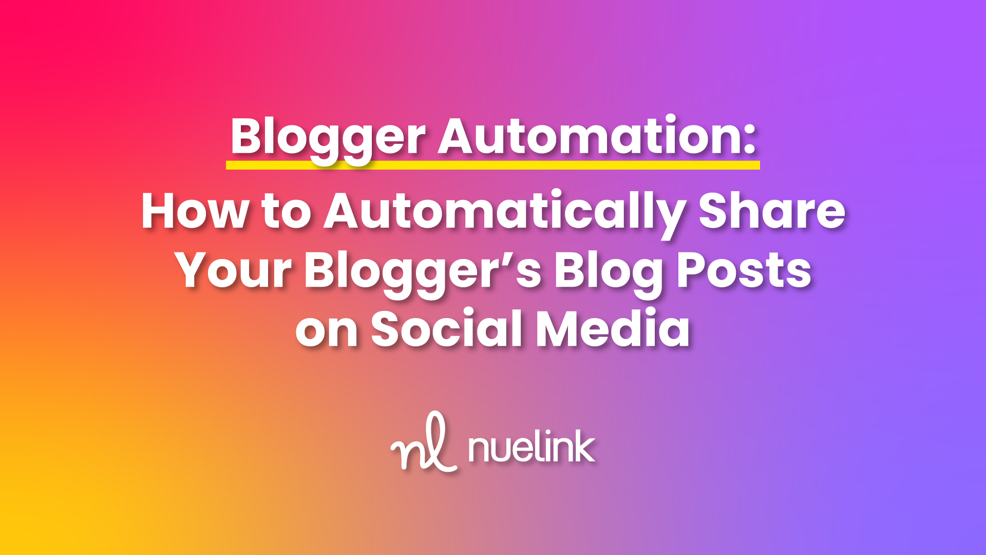 Blogger Automation How To Automatically Share Your Bloggers Blog Posts On Social Media
