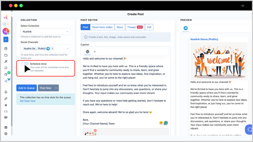 How to Schedule Telegram Messages (Text-Only, Photos, and Videos) [2025]