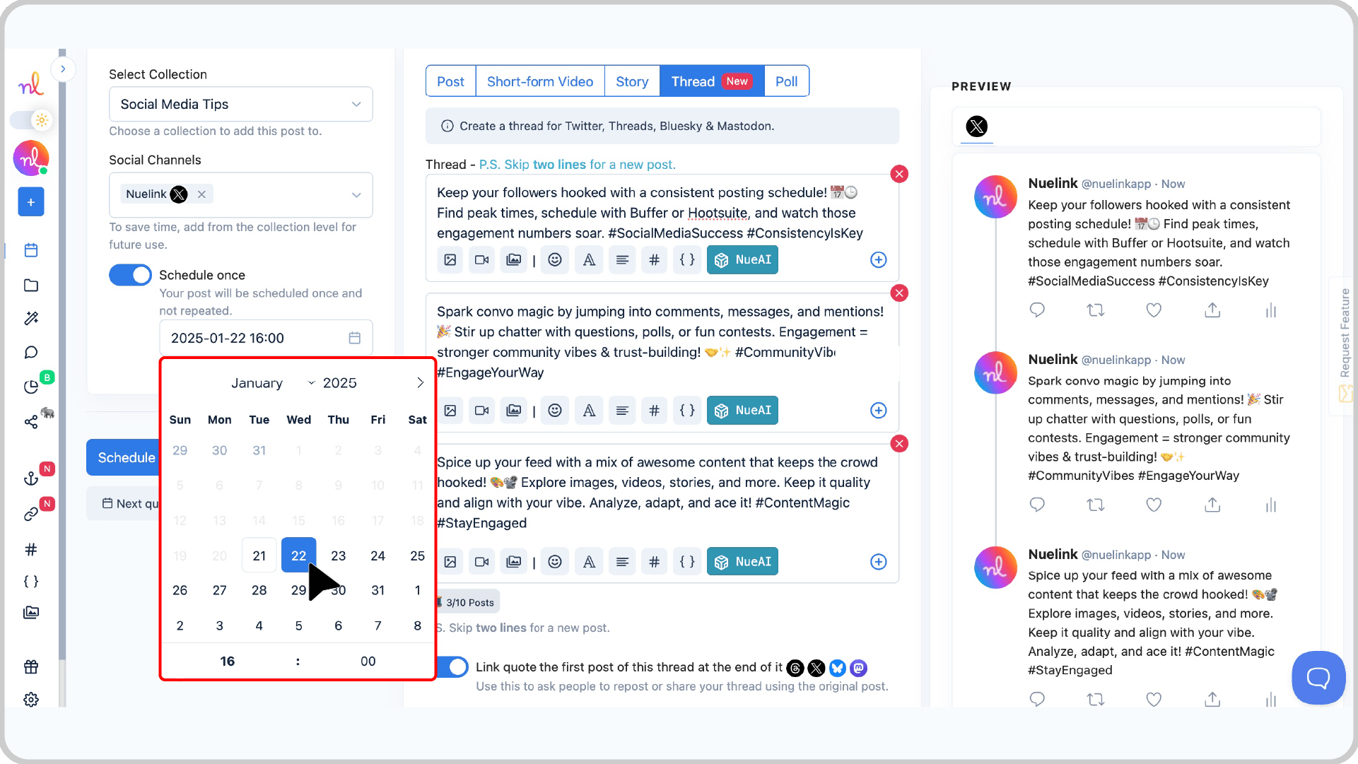 The Ultimate Guide to Scheduling Twitter (X) Threads Without Stress