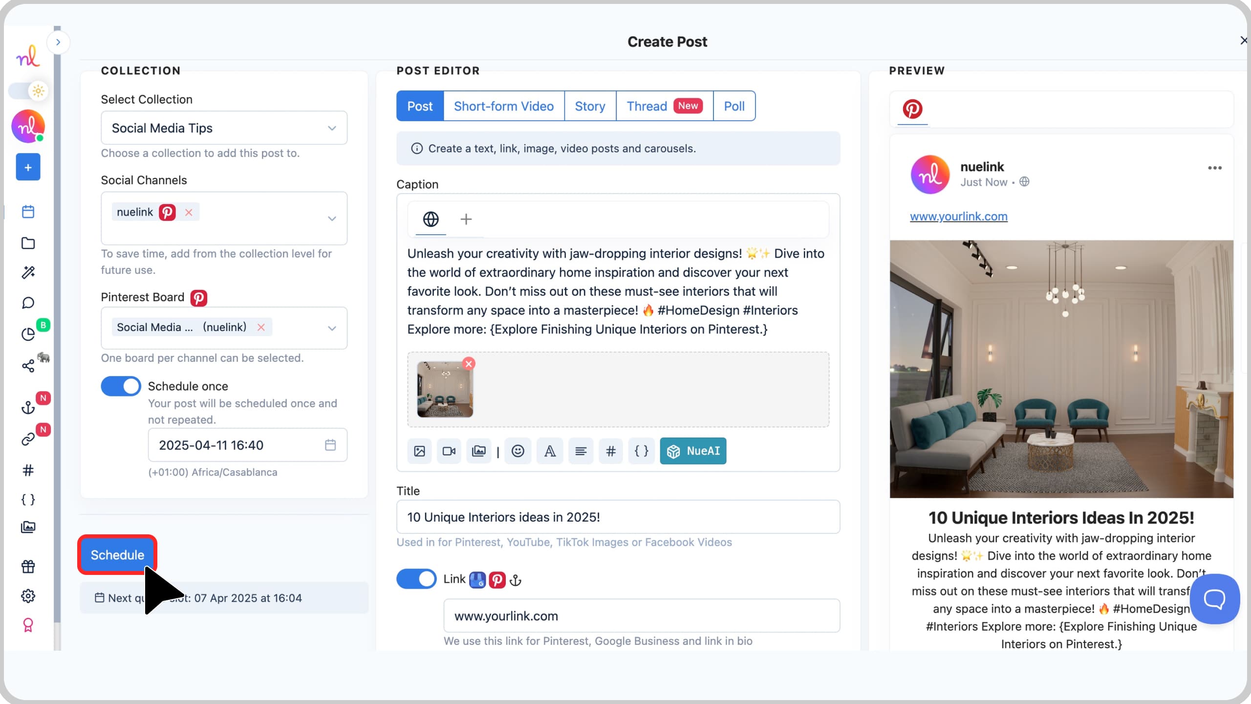 How to Schedule Pins to Pinterest In Advance