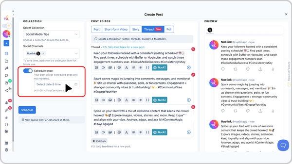 The Ultimate Guide to Scheduling Twitter (X) Threads Without Stress