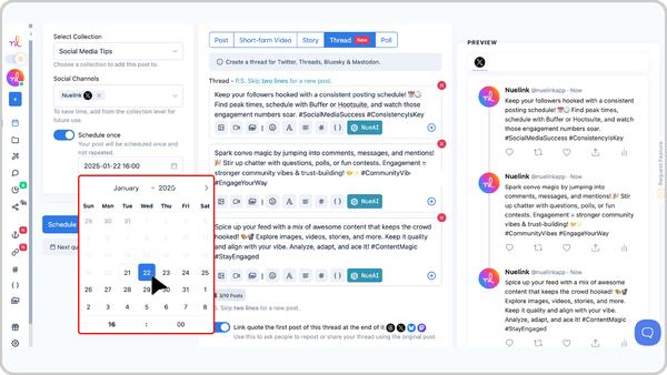 The Ultimate Guide to Scheduling Twitter (X) Threads Without Stress